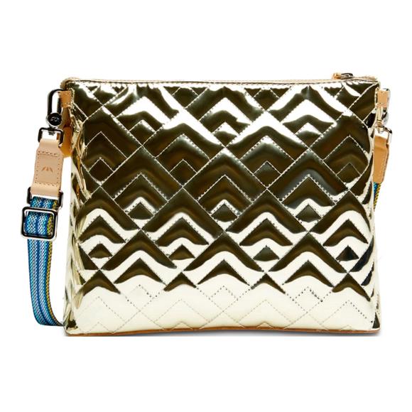 Consuela | Bags | New Consuela Evadney Downtown Crossbody Bag In Gold ...